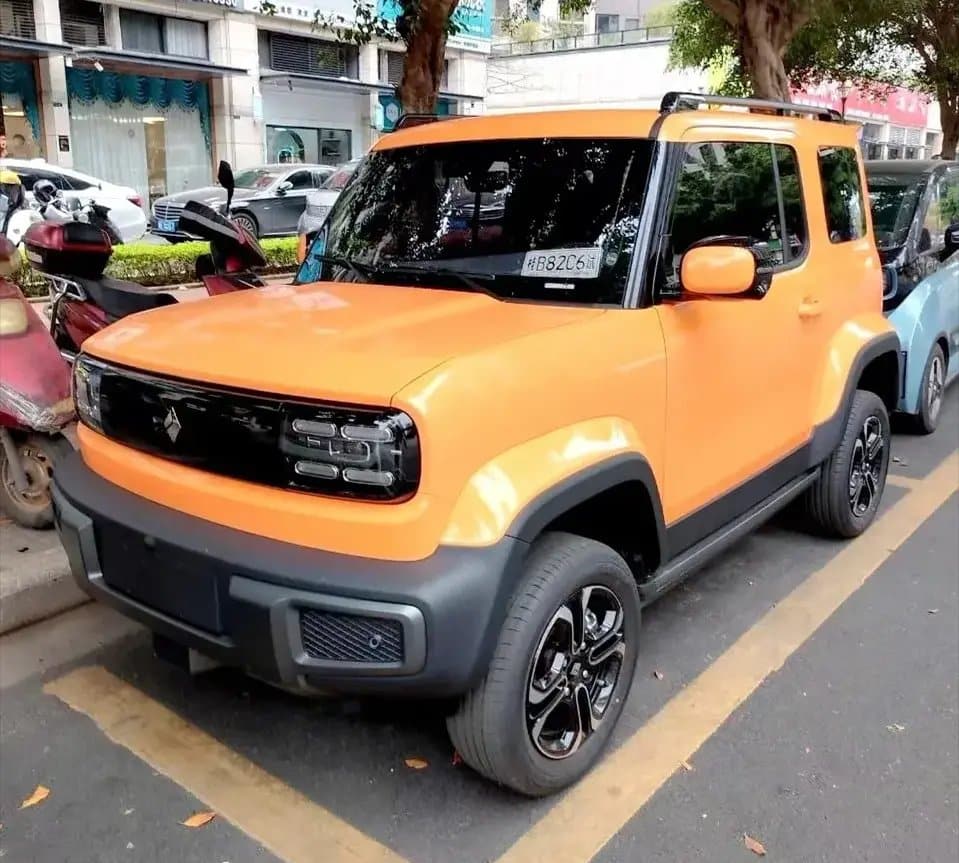 Baojun Yep EV made by General Motors's JV spotted without camo in China