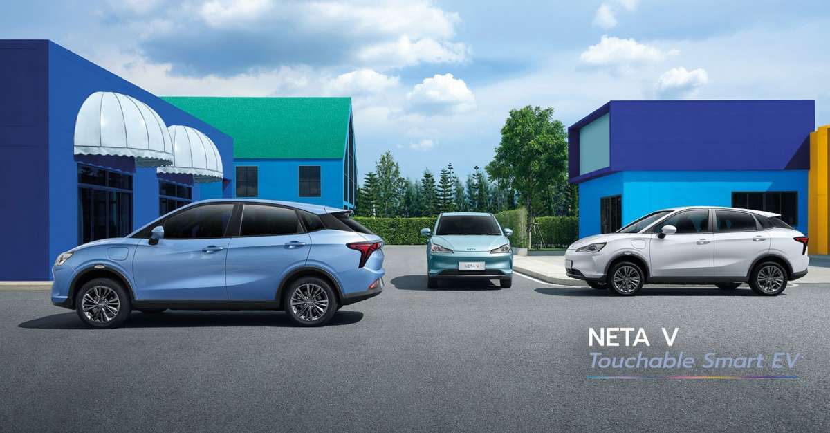 Neta exports 3,600 Neta V EVs to Thailand from China