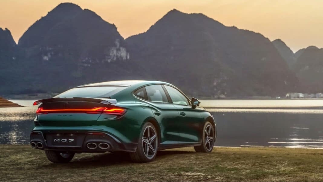 MG7 sedan launched in China with 261 hp. Starting from 17,400 USD