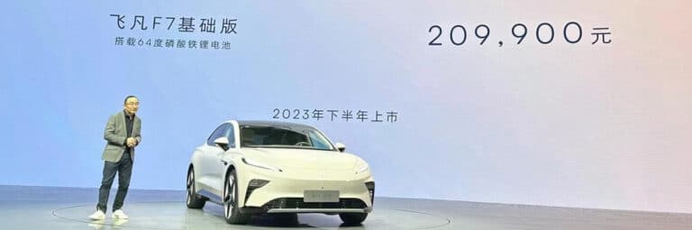 Rising Auto F7 from SAIC launched in China with swappable batteries ...