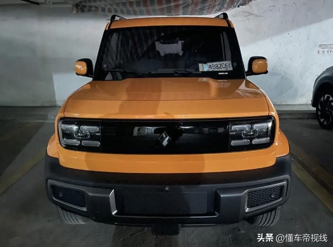 Baojun Yep EV made by General Motors's JV spotted without camo in China