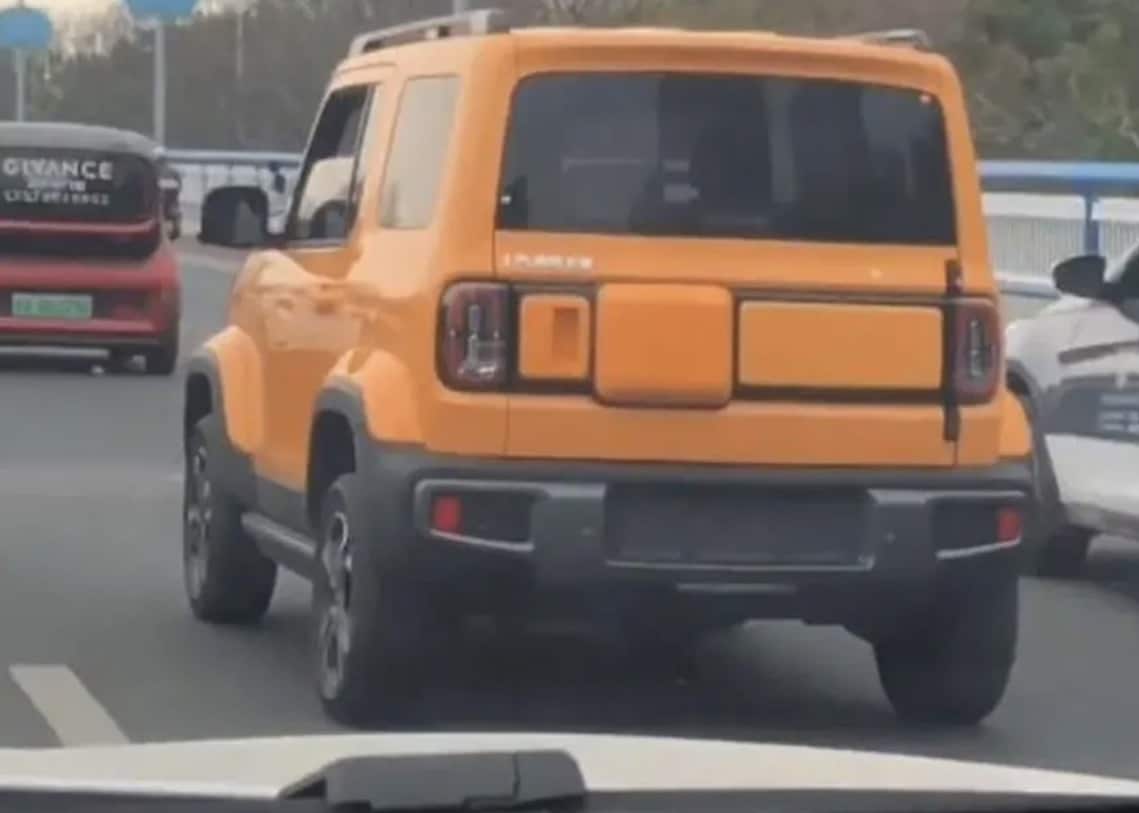 Baojun Yep EV made by General Motors's JV spotted without camo in China