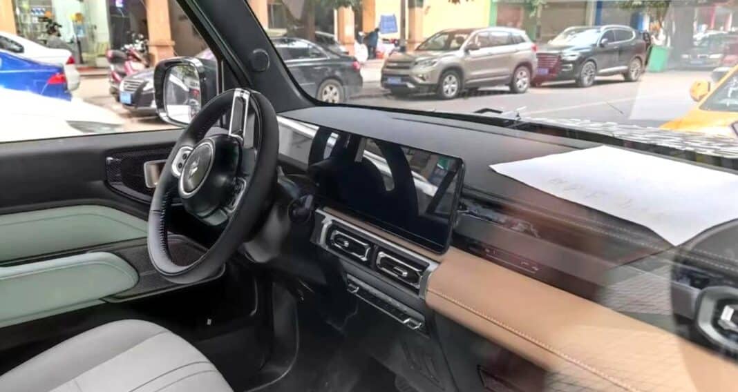 Baojun Yep EV made by General Motors's JV spotted without camo in China