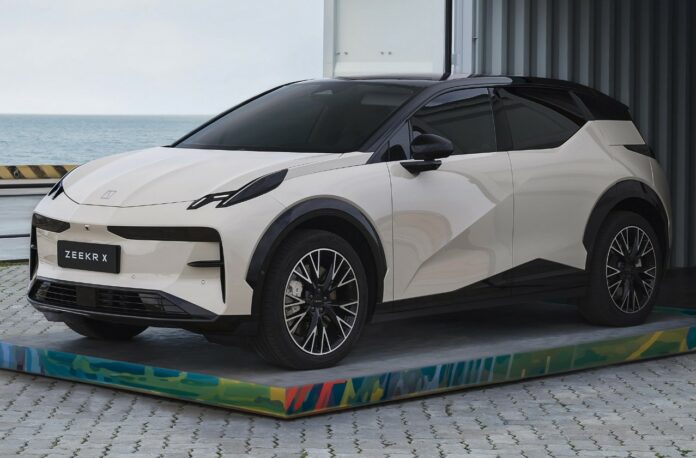 Zeekr X New Photos And Colors Unveiled