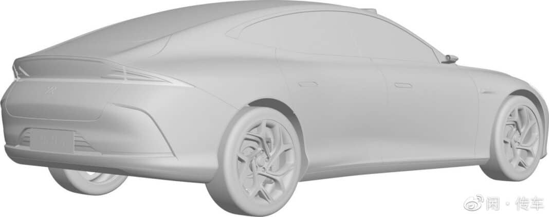 IM L5 EV from SAIC and Alibaba spotted in China during road tests