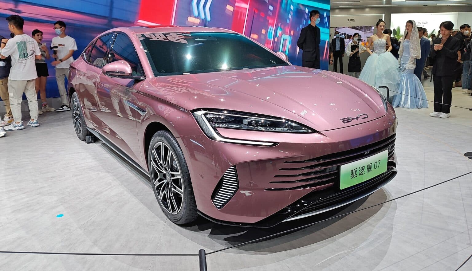 BYD Destroyer 07 PHEV debuts in Shanghai with a 200 km battery range