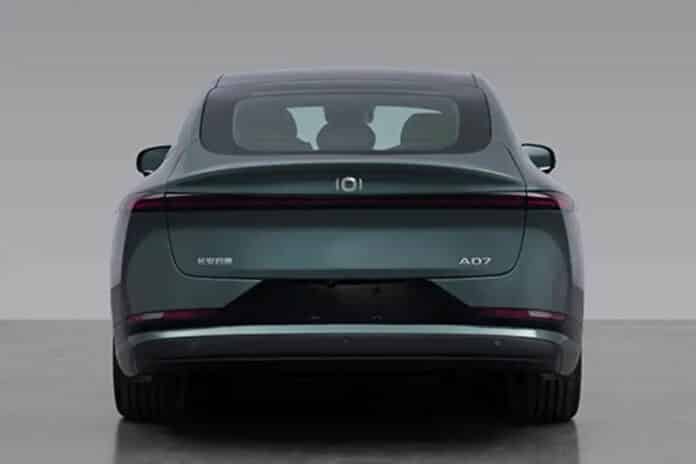 Changan Qiyuan A07 electric sedan exposed, competes with Tesla Model 3 ...