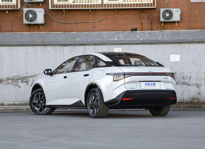 Toyota's second pure EV started deliveries in China. bZ3 offers a 65 kWh battery and 241 HP ...