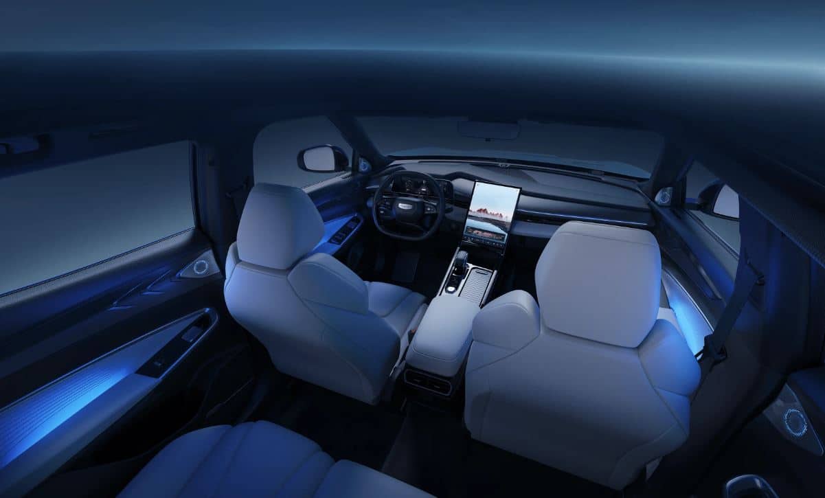 Geely Boyue Cool compact SUV interior revealed in China, pre-sale ...