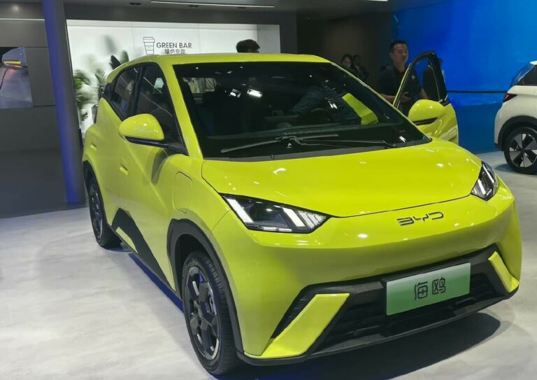 BYD Seagull launched, starting at 11,400 USD