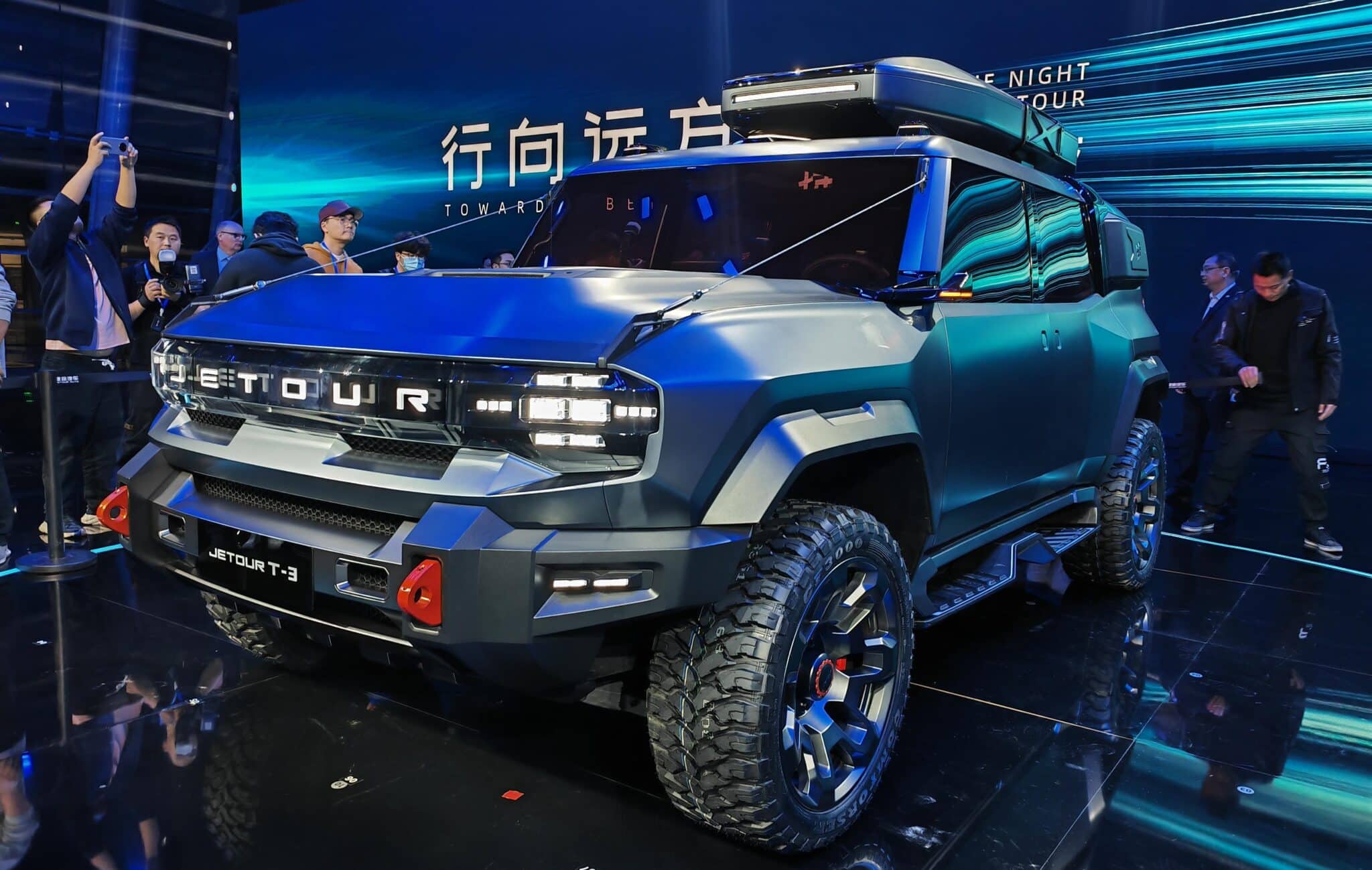 Jetour T-3 electric SUV unveiled with 1300 HP and suicide doors. The ...