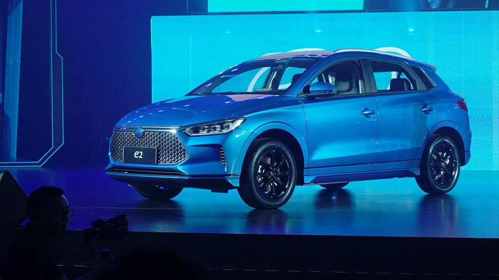 New BYD e2 EV hatchback launched in China for 14,950 USD