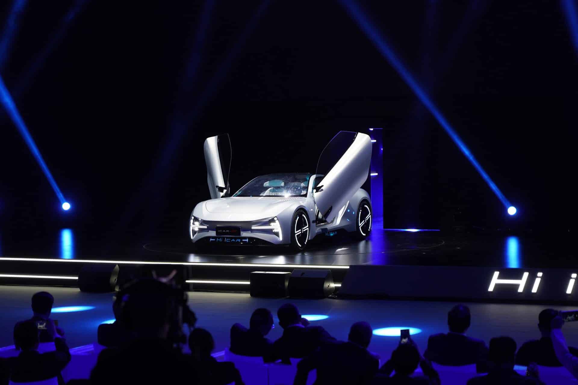 iCAR GT electric sports car debut in China