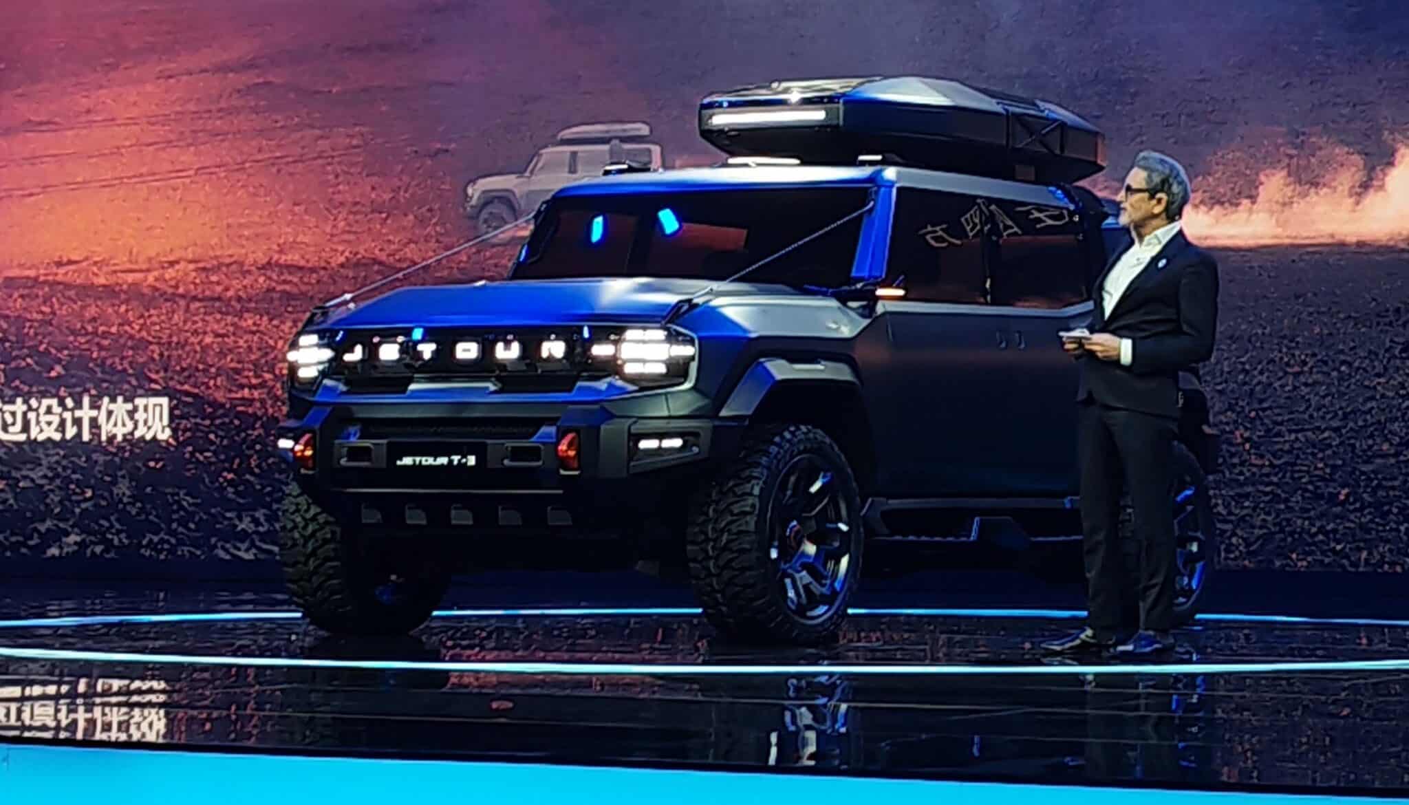 Jetour T-3 electric SUV unveiled with 1300 HP and suicide doors. The ...
