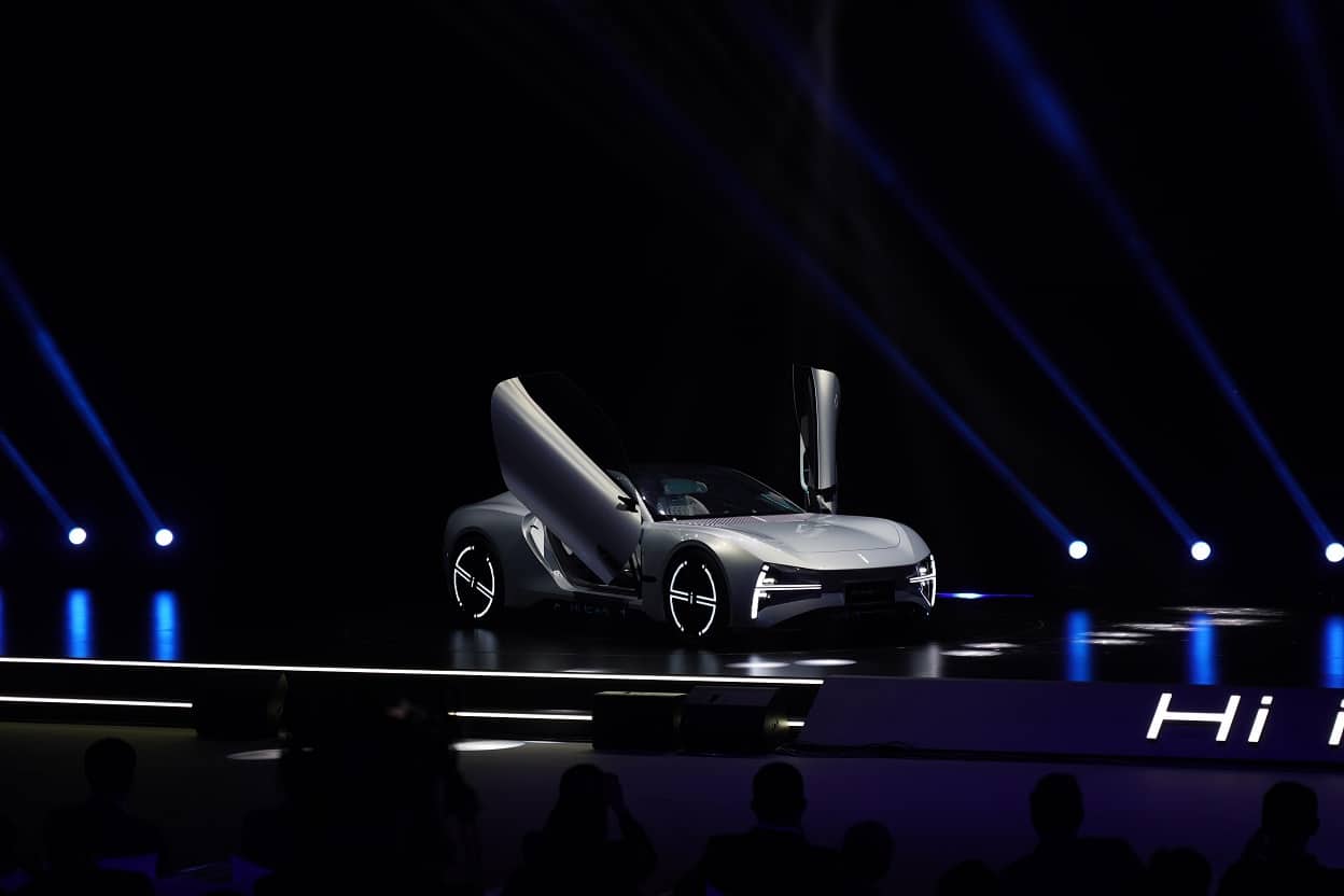 iCAR GT electric sports car debut in China