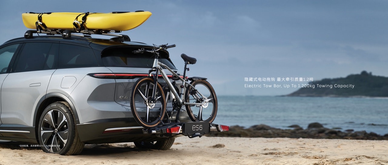 Nio launched the 2023 ES6 SUV, for 52,200 USD. 150 kWh semi-solid battery version available in July