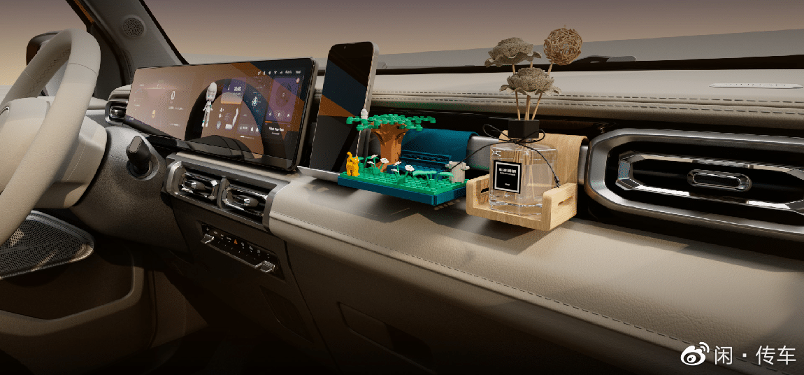 GM-SAIC-Wuling made Baojun Yep’s interior unveiled in China