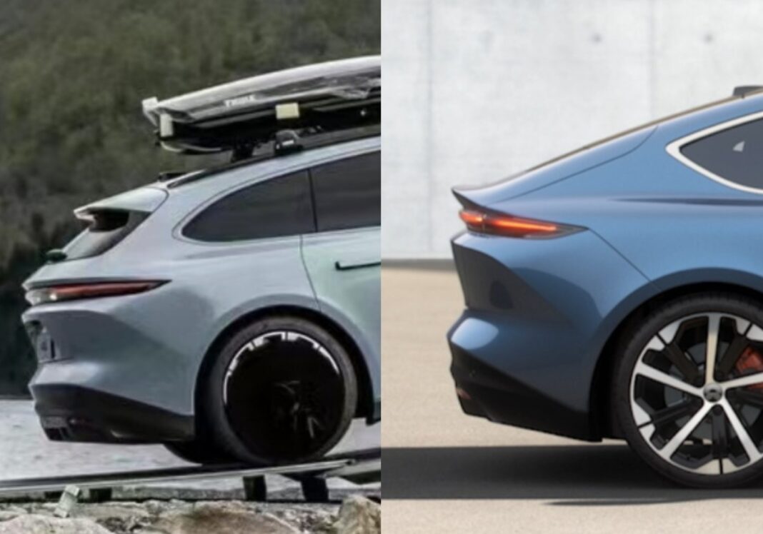 Nio ET5 Touring behind-the-scenes pictures leaks from promo shooting