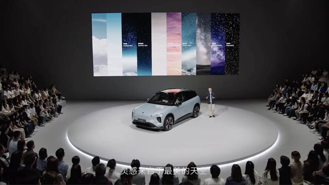 Nio launched the 2023 ES6 SUV, for 52,200 USD. 150 kWh semi-solid ...