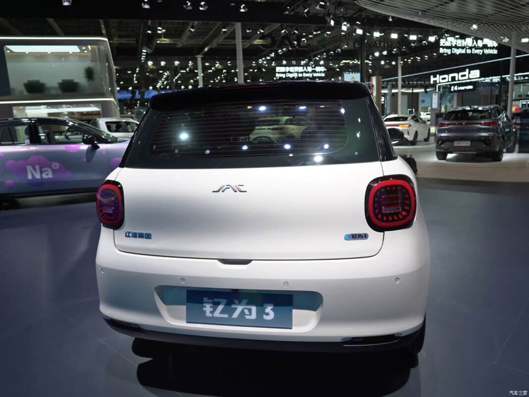 Nio's manufacturer JAC to start sales of Yiwei 3 budget EV in June