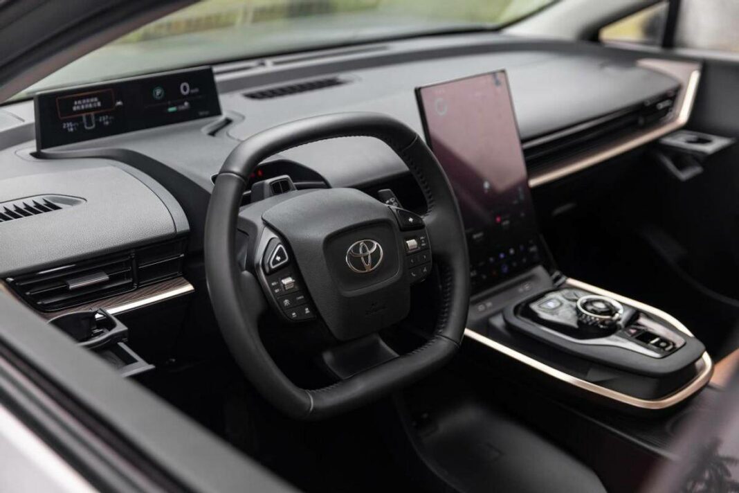 Toyota's first electric sedan, the bZ3, sold 2,342 units in the first month after launching in China