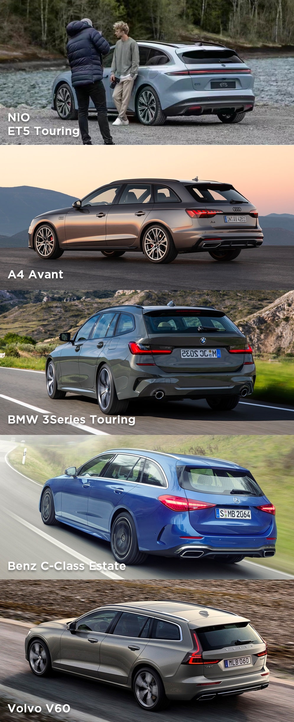 Nio ET5 Touring behind-the-scenes pictures leaks from promo shooting