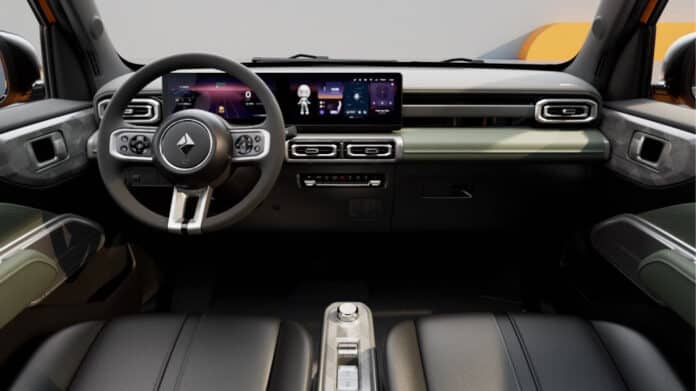 GM-SAIC-Wuling made Baojun Yep’s interior unveiled in China