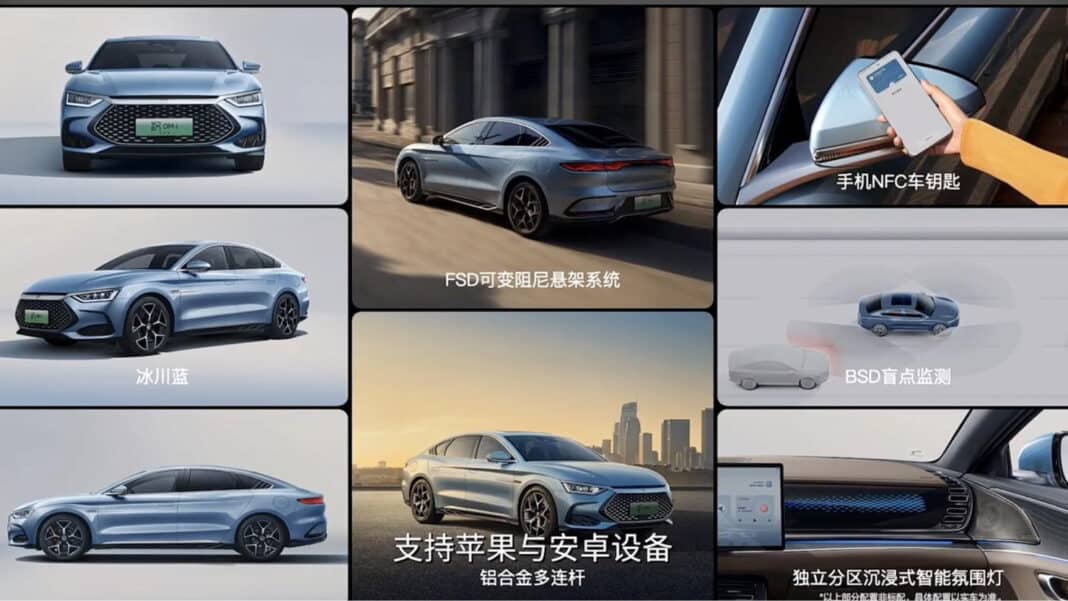 BYD launched new Han DM-i and DM-p PHEV sedans. Price starts at 27,000 USD