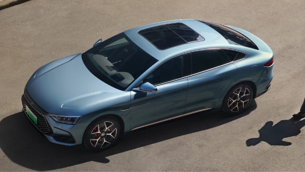 BYD launched new Han DM-i and DM-p PHEV sedans. Price starts at 27,000 USD