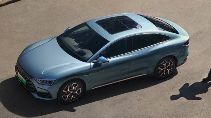 BYD launched new Han DM-i and DM-p PHEV sedans. Price starts at 27,000 USD