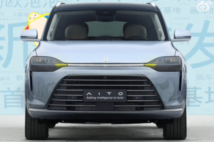 Huawei’s AITO M9 flagship SUV fan render images revealed in China