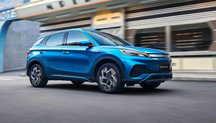 BYD retains the EV sales champion title in Thailand for six months