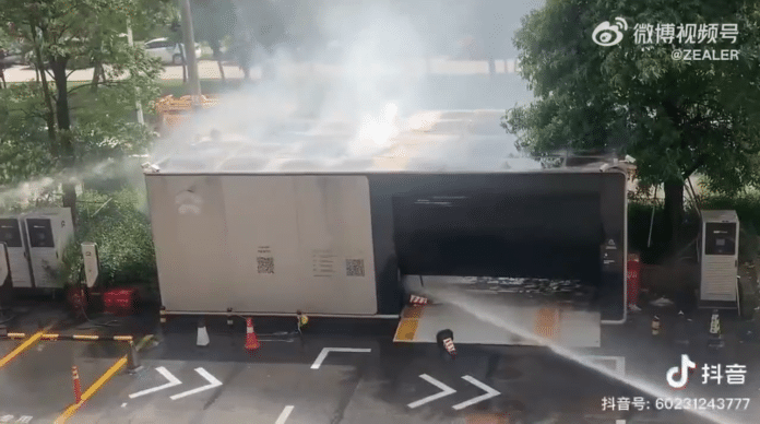 Nio battery swap station caught fire in China due to damaged battery
