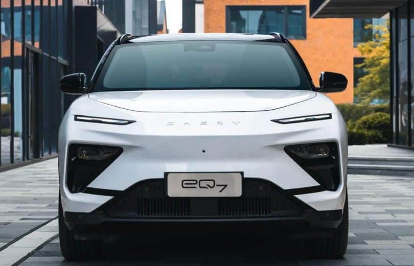 All new Chery eQ7 electric SUV will roll off production line on July 12 in China