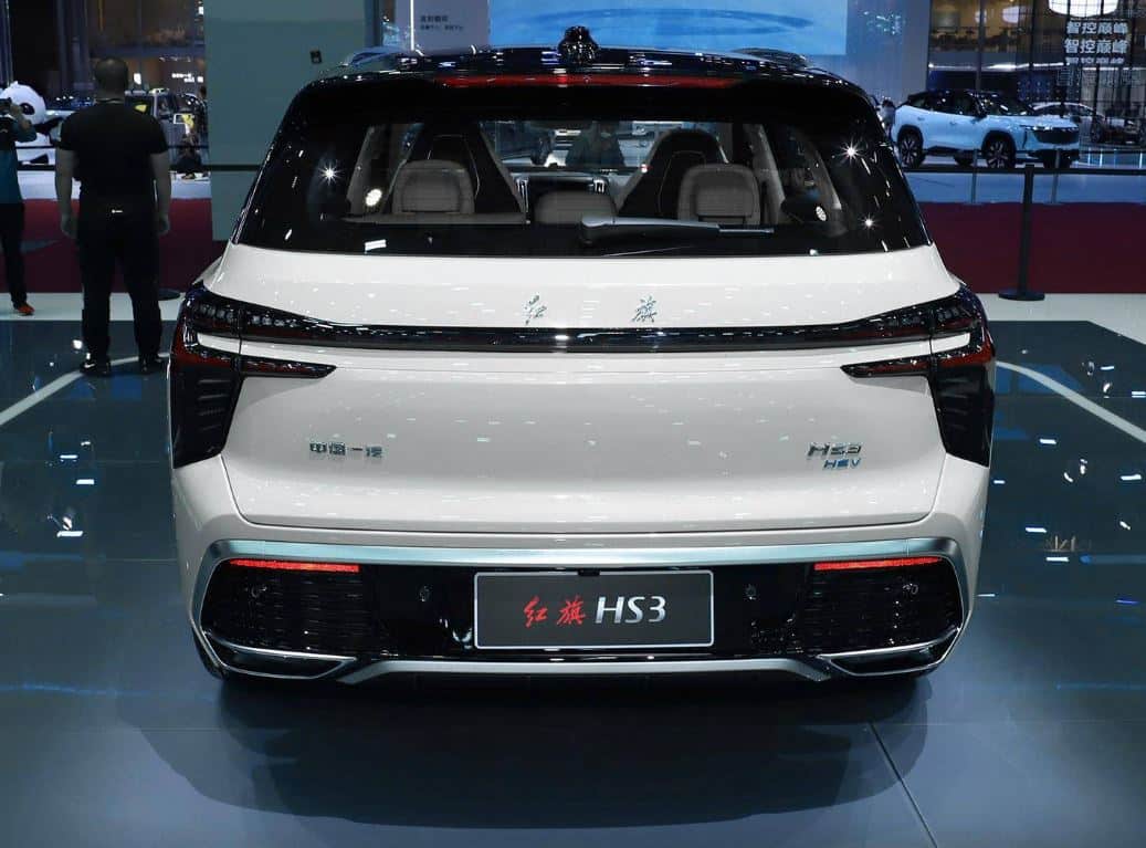 Hongqi's cheapest luxury compact SUV HS3 pre-sale starts in China