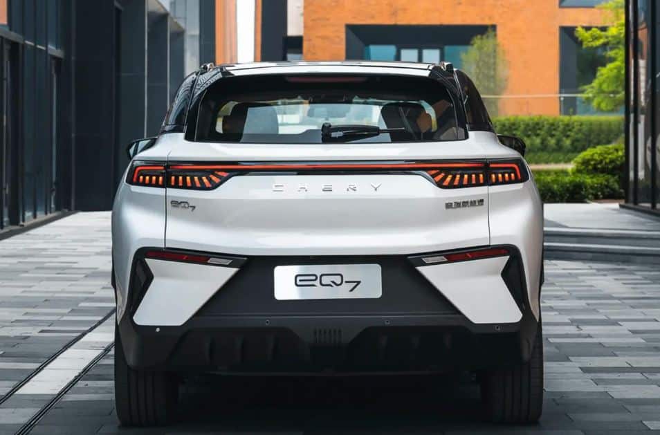 All new Chery eQ7 electric SUV will roll off production line on July 12 in China