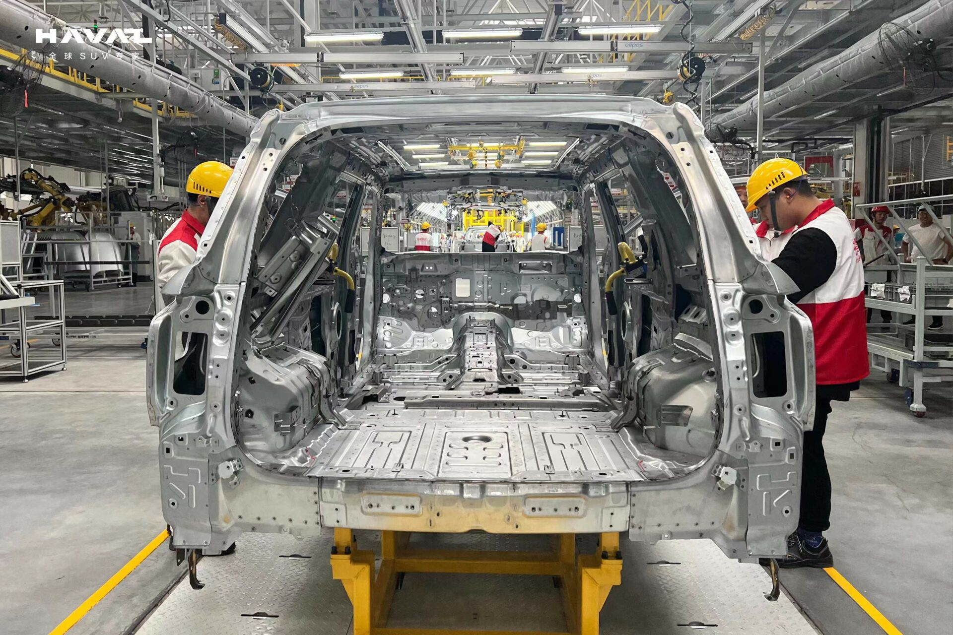 GWM’s Haval H5 huge 5.2-meter SUV hit the production line in China