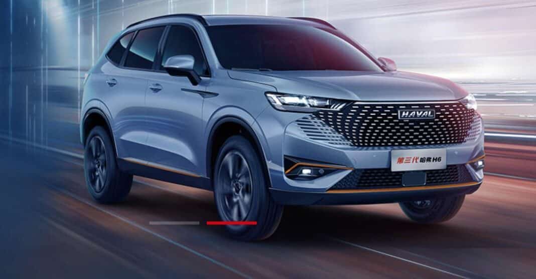 Great Wall Motors' new third-gen Haval H6 SUV official pics unveiled ...