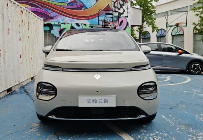 GM-SAIC-Wuling JV's Baojun Cloud EV launched in China, price starts at ...