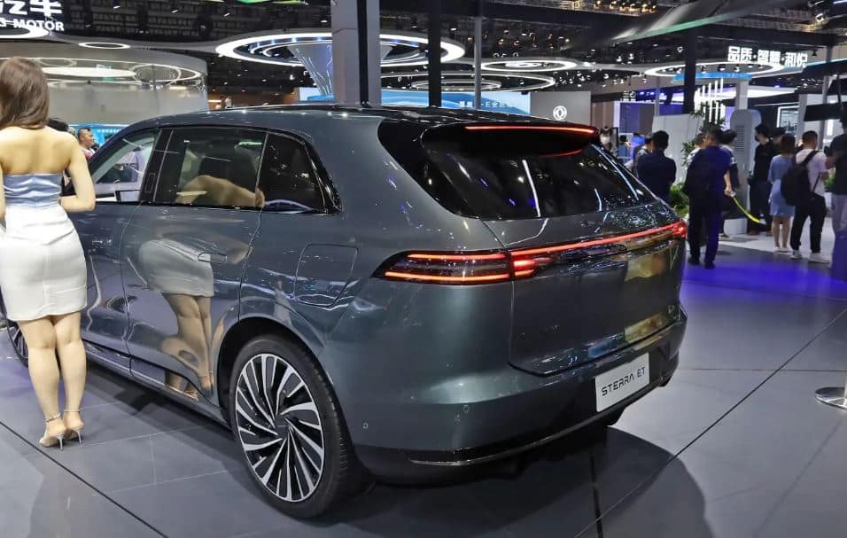 Chery's Exeed Sterra ET all-electric SUV interior unveiled at the 2023 ...