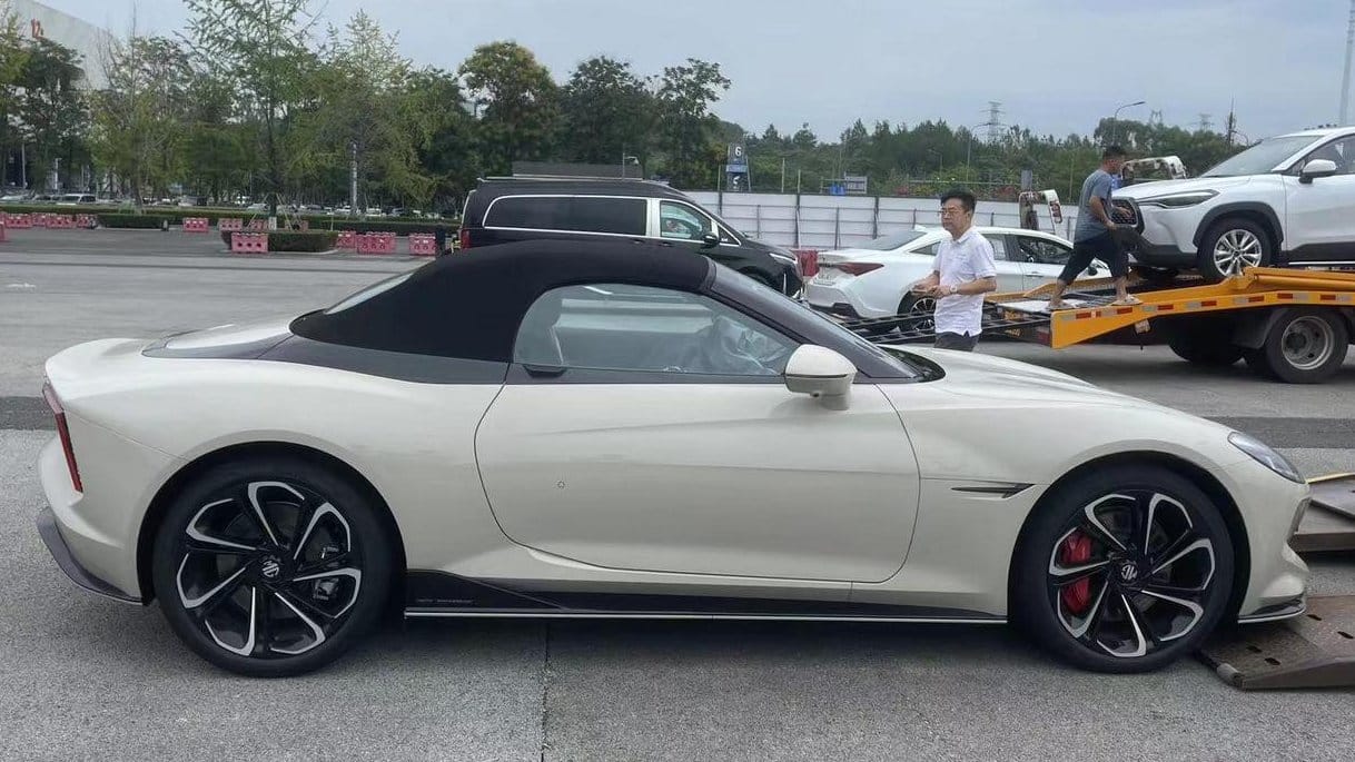 MG Cyberster leaked ahead of the official launch at Chengdu Motor Show
