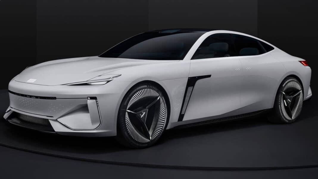 Geely Galaxy E8 is a large 5-meter electric sedan for China