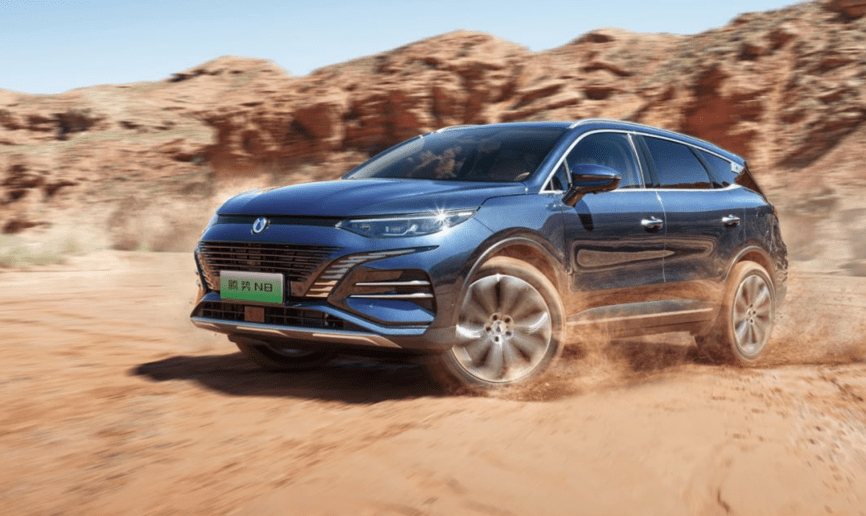 BYD's Denza N8 electric 7-seater started deliveries in China with 482 HP
