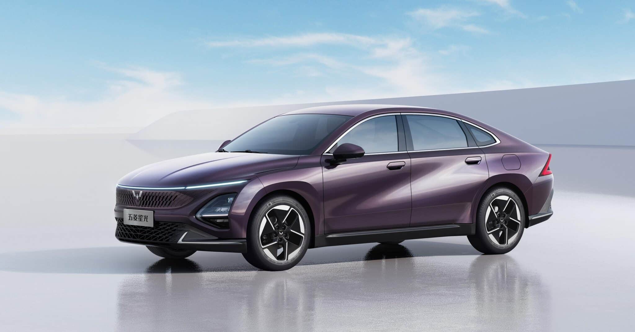 Wuling Starlight is a 4.8m long budget electric sedan with a 100 kW motor