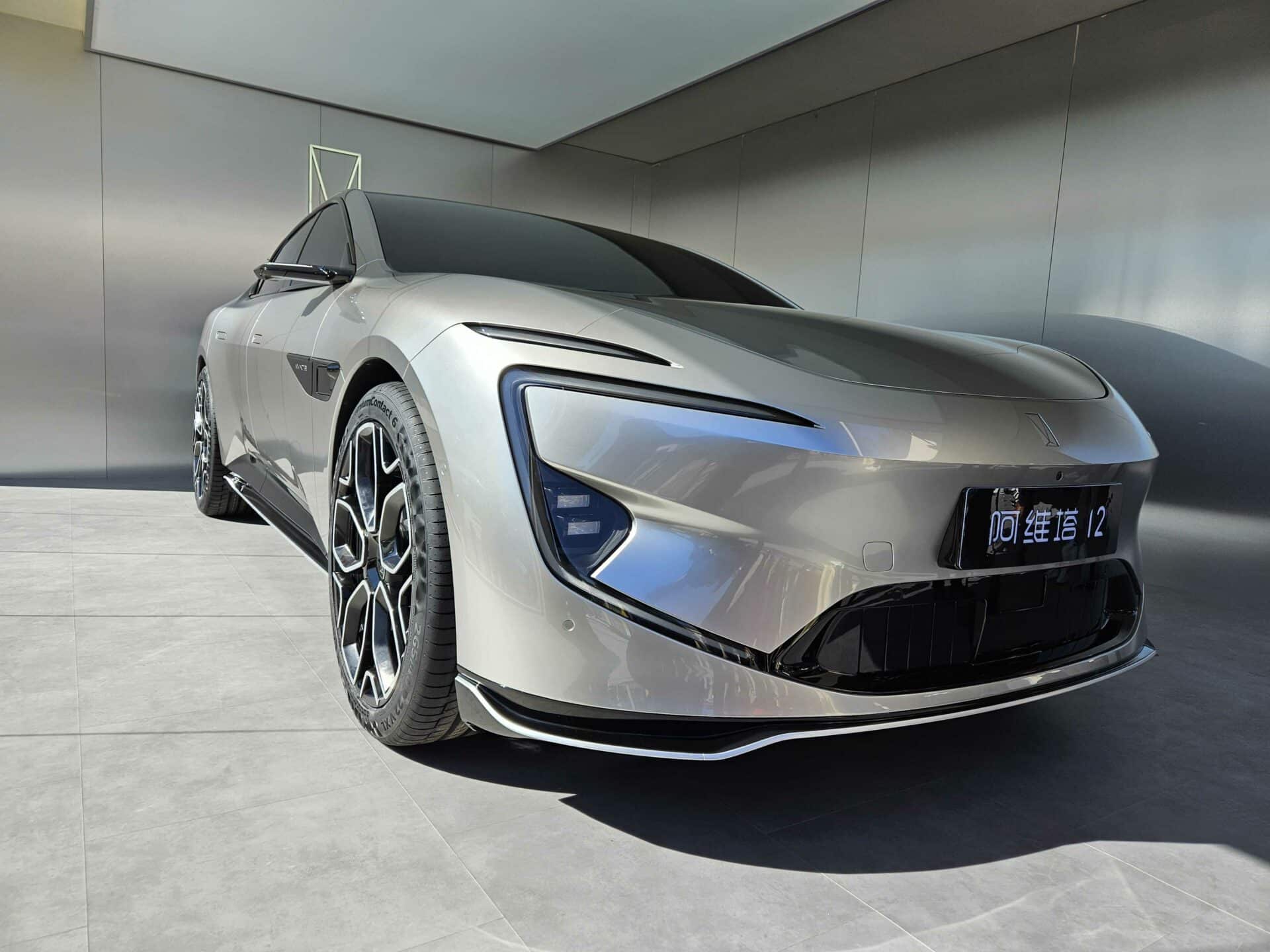 Avatr 12 reveals at the IAA Mobility in Germany with giant screens and ...