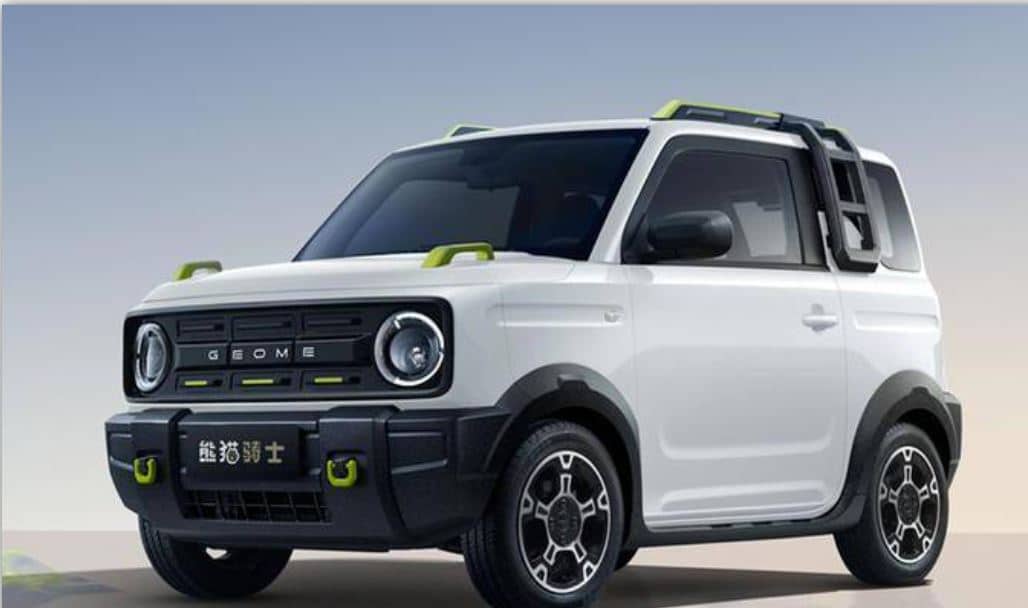 An all-electric off-road mini EV, Geely Panda Knight launched, priced ...