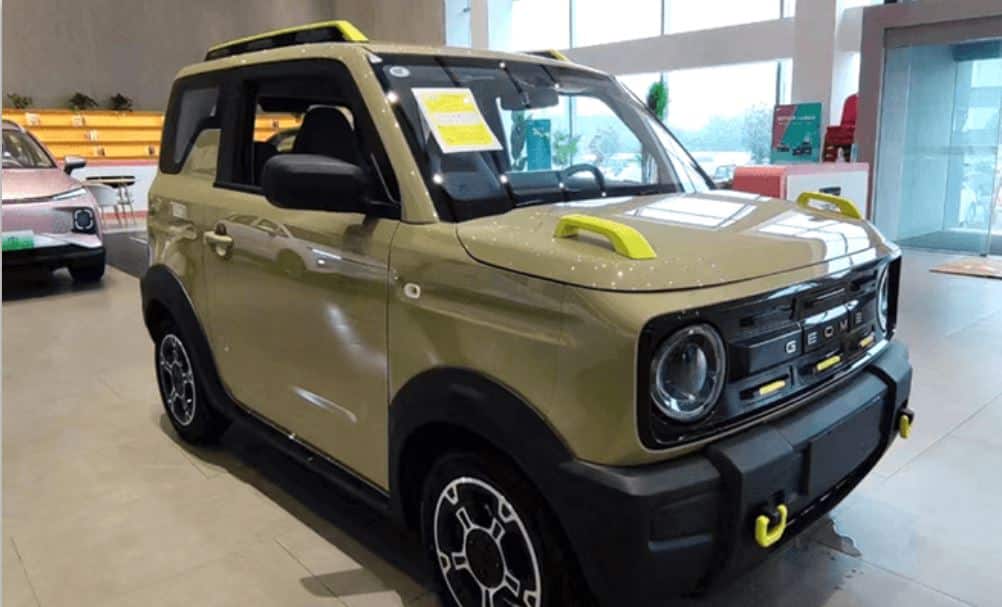 An all-electric off-road mini EV, Geely Panda Knight launched, priced ...