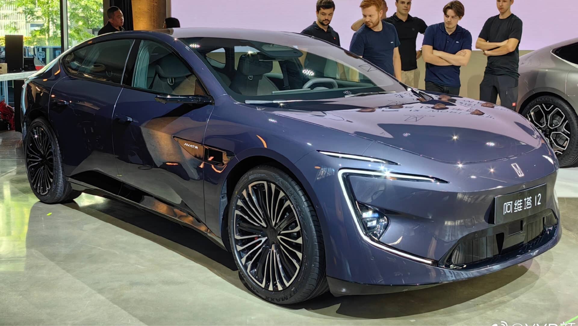 Avatr 12 reveals at the IAA Mobility in Germany with giant screens and ...