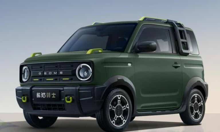 An all-electric off-road mini EV, Geely Panda Knight launched, priced ...