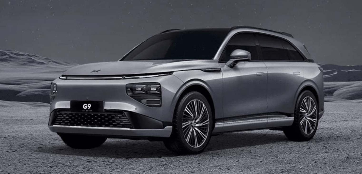 New Xpeng G9 official photos revealed, display cars already in the stores